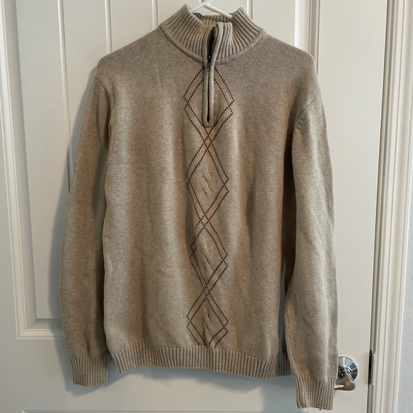 Perry Ellis | Sweaters | Perry Ellis Mens Quarter Zip Sweater | Poshmark